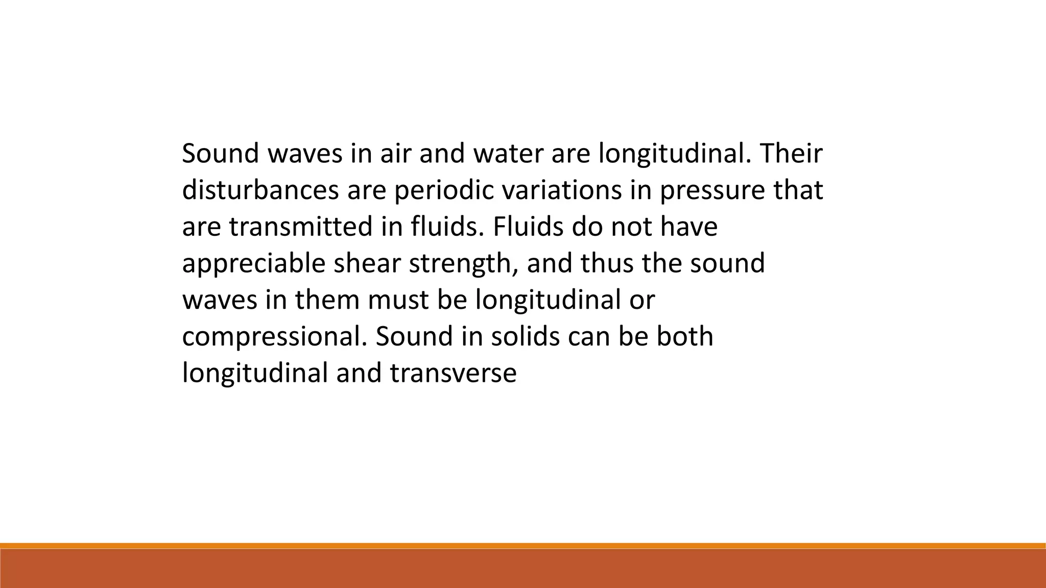 Transverse and longitudinal waves | PPTX