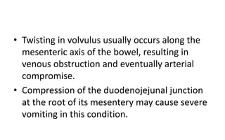 Transverse colon volvulus | PPTX | Digestive Disorders | Diseases and Conditions