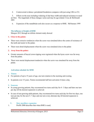Transverse discrepancy for orthodontists by almuzian | DOC