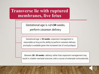 Transverse lie | PPTX