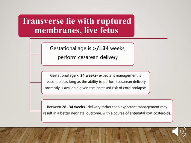 Transverse lie | PPTX | Pregnancy | Reproductive Health