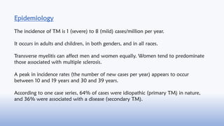 Transverse myelitis | PDF