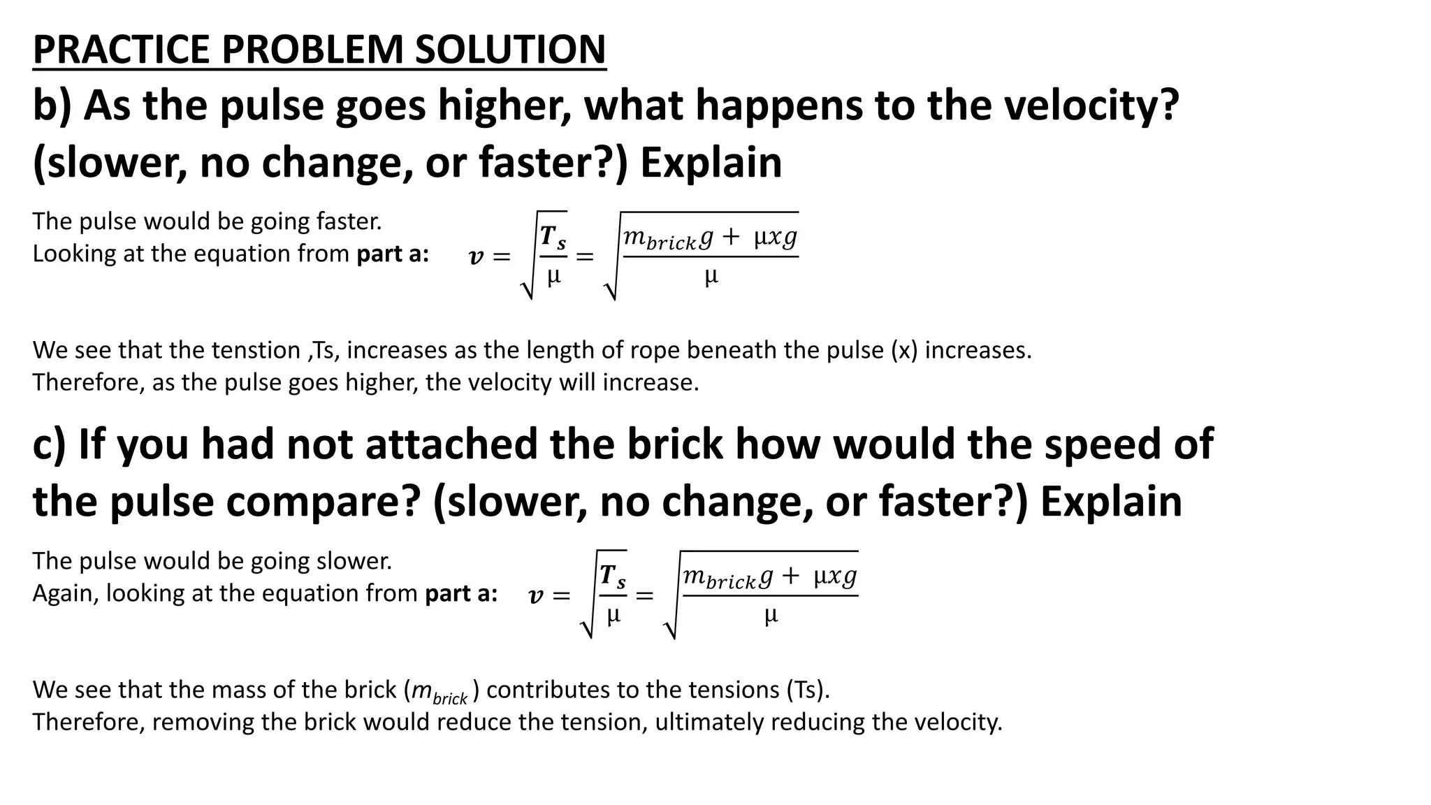 Transverse speed and wave speed | PPTX