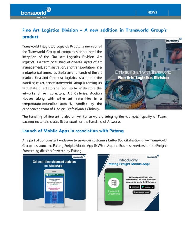 Transview_September_2022 - Transworld Group | PDF