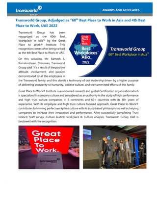 Transview_September_2022 - Transworld Group | PDF | Logistics and ...