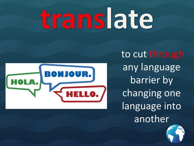 Trans vocabulary words | PPT