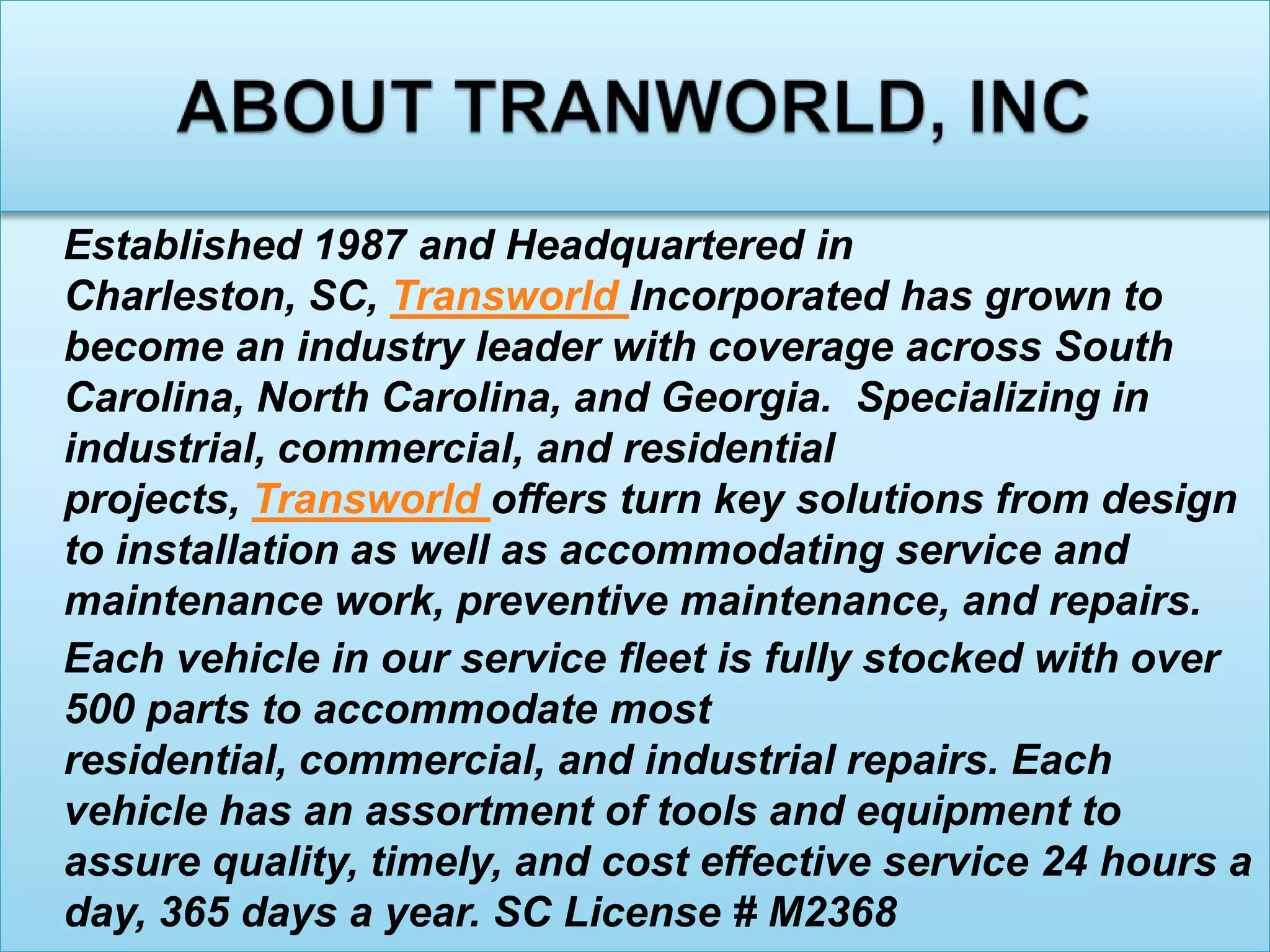 Transworldincelectric | PPSX
