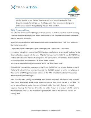 Tranxition sccm integration guide | PDF | Operating Systems | Computer Software and Applications