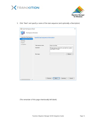 Tranxition sccm integration guide | PDF | Operating Systems | Computer Software and Applications