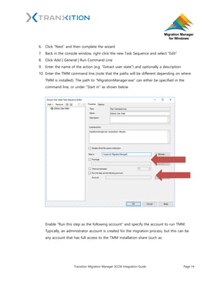 Tranxition sccm integration guide | PDF | Operating Systems | Computer Software and Applications