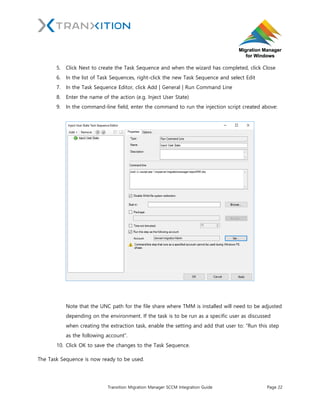 Tranxition sccm integration guide | PDF | Operating Systems | Computer Software and Applications