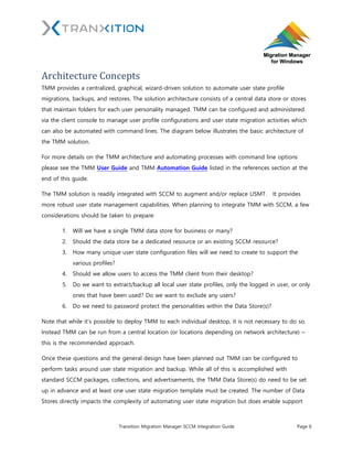 Tranxition sccm integration guide | PDF | Operating Systems | Computer Software and Applications