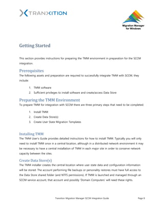 Tranxition sccm integration guide | PDF | Operating Systems | Computer Software and Applications