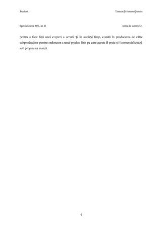 Tranzactii internationale | PDF | Free Download