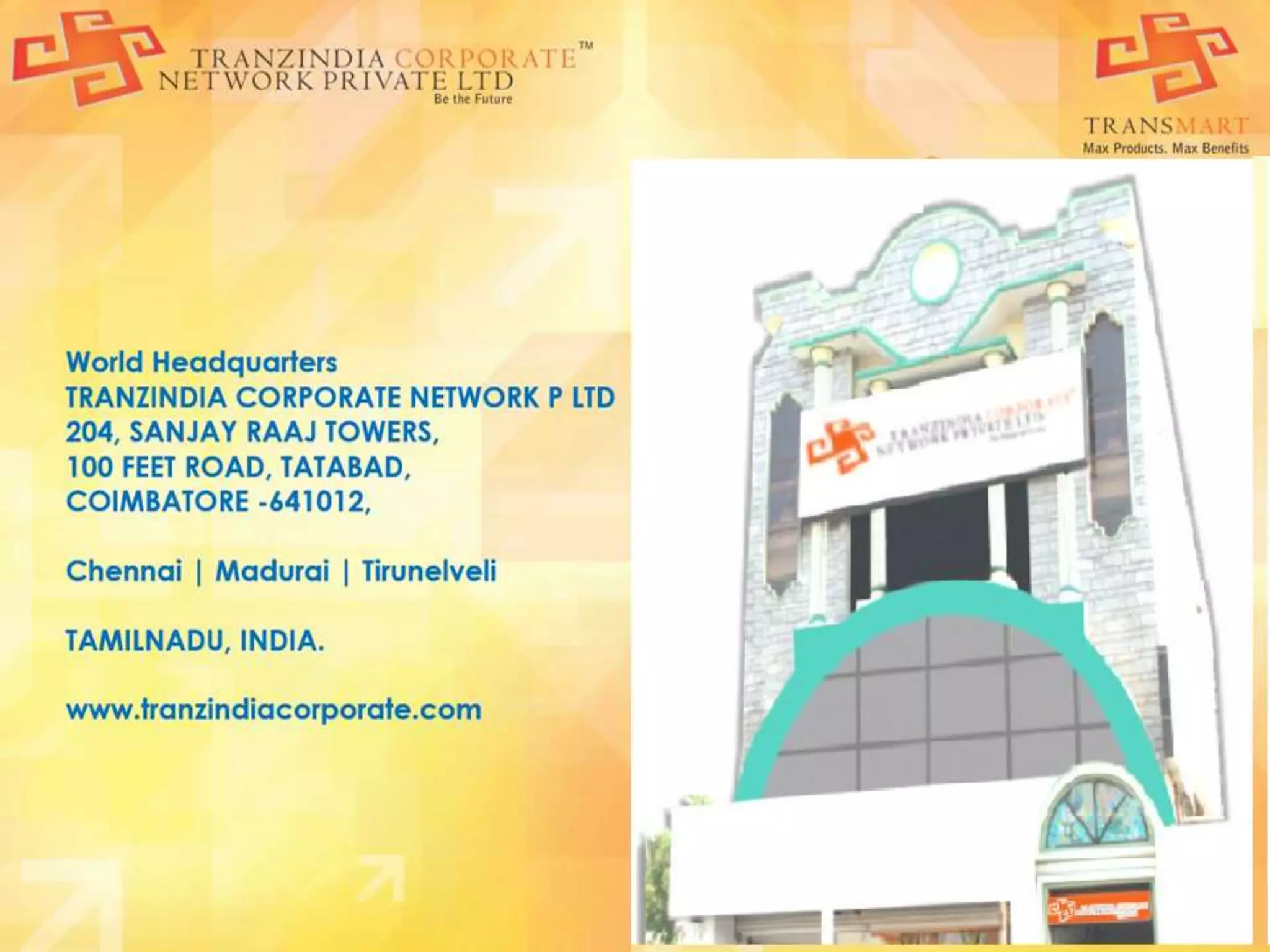 Tranz india corparte network ltd | PPT