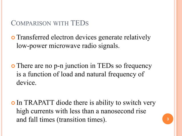 Trapatt A DIODE | PPTX