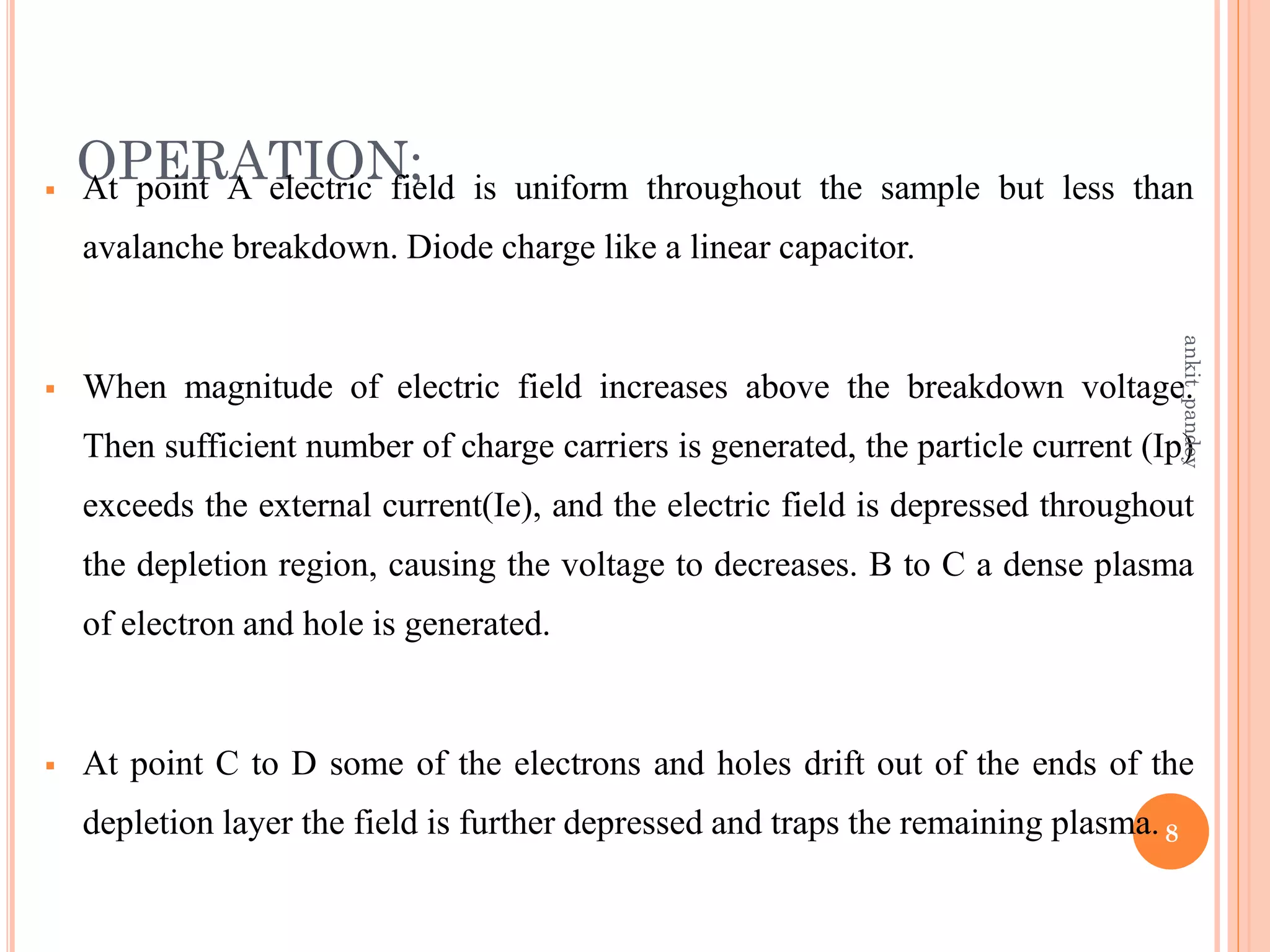 Trapatt diode | PPTX