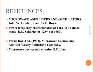 Trapatt diode | PPTX