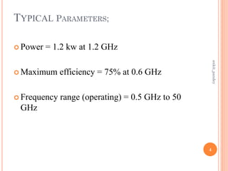 Trapatt diode | PPTX
