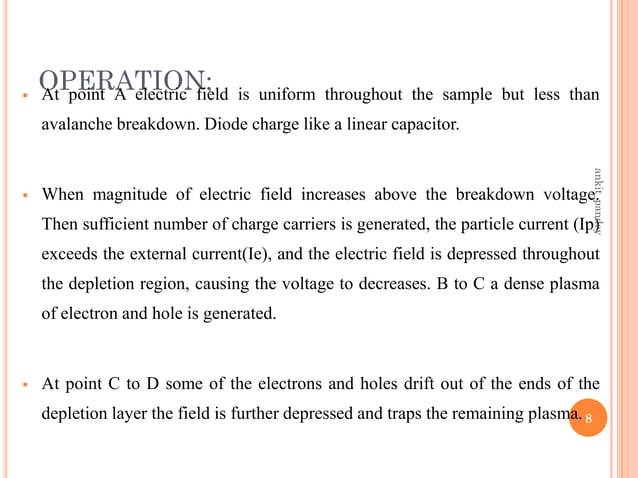 Trapatt diode | PPTX