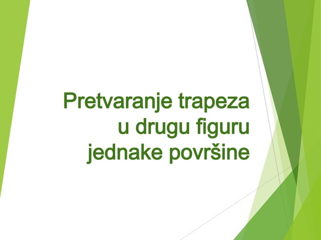 Trapez 1 | PPTX