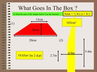 Trapezium Rule Practical Substructure And Excavation Presentation1 | PPT