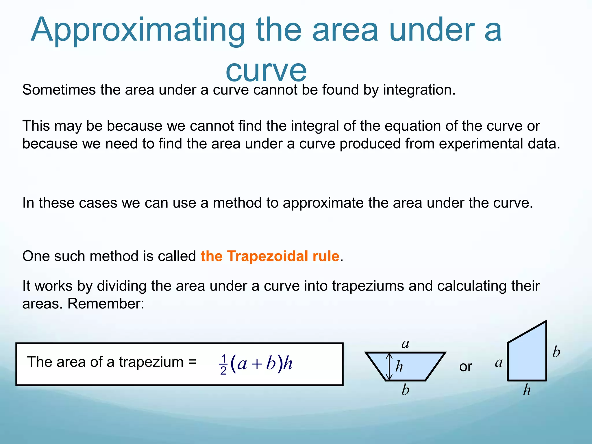 Trapezoidal rule | PPTX