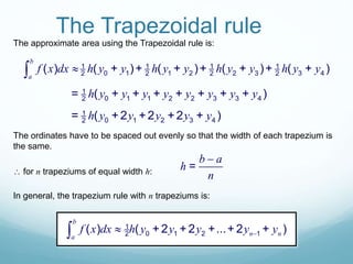 Trapezoidal rule | PPTX