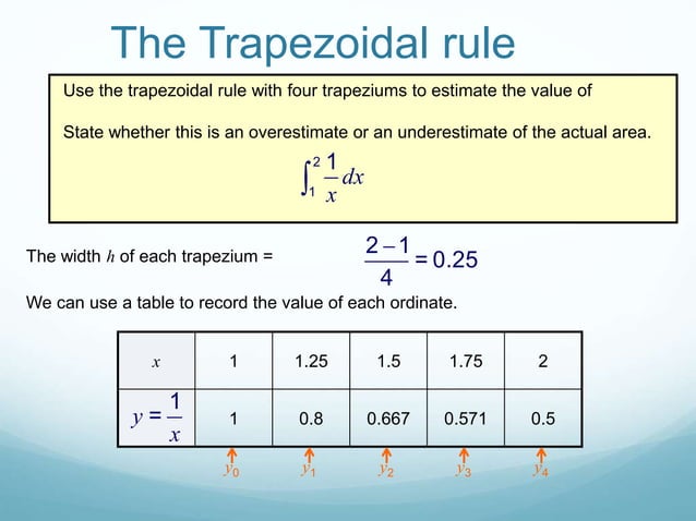 Trapezoidal rule | PPTX
