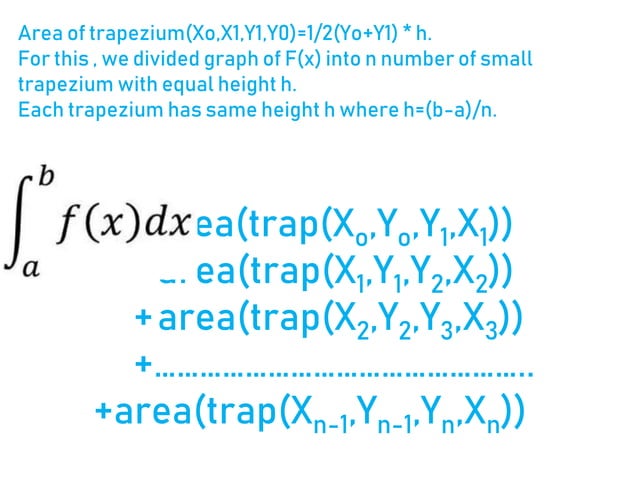 TRAPEZOIDAL RULE IN NUMERICAL ANYLISIS.pptx