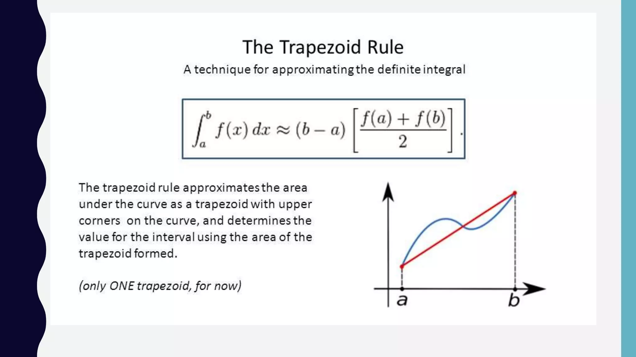 Trapezoidal rule | PPTX