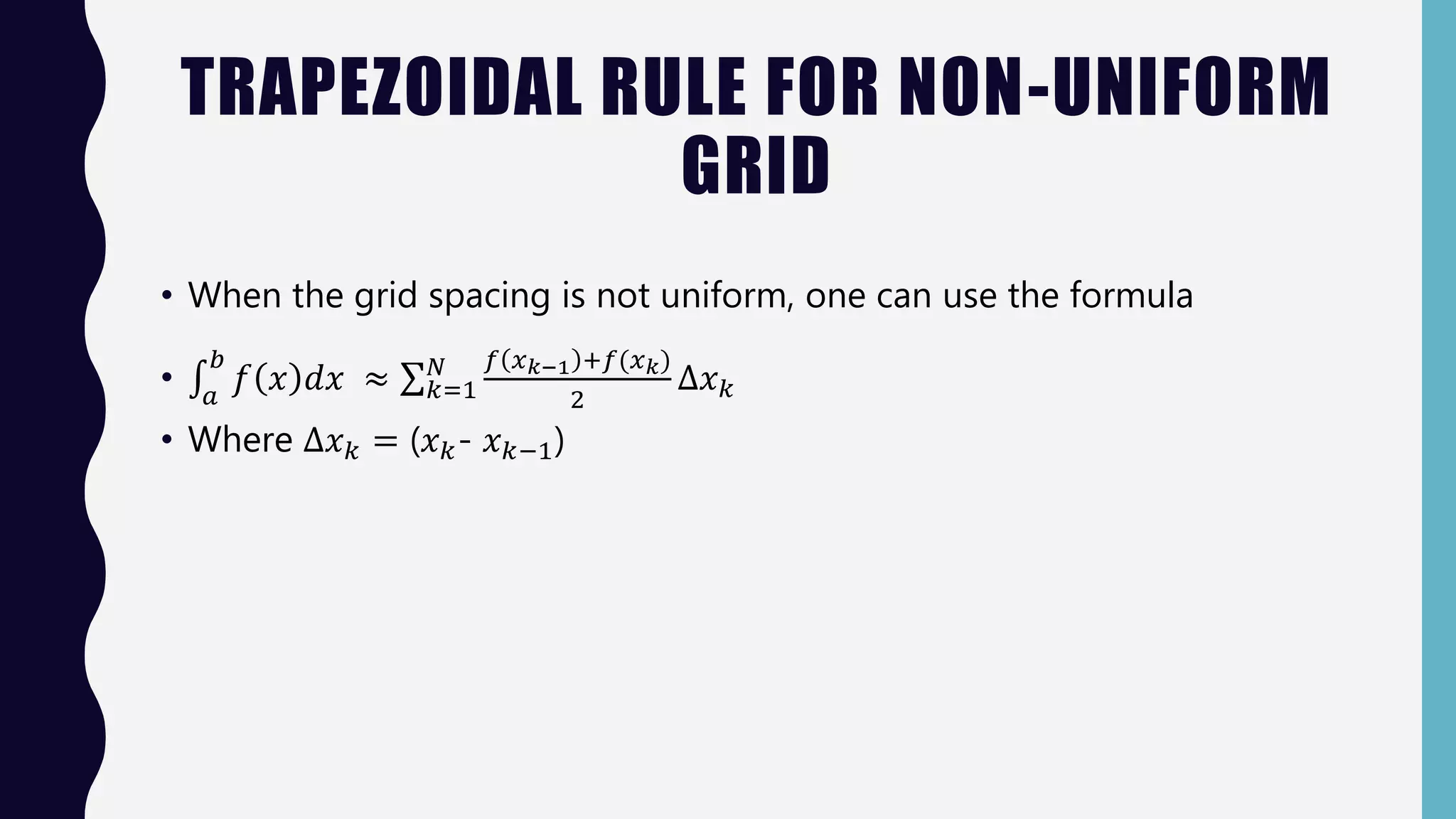 Trapezoidal rule | PPTX