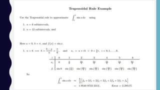 Trapezoidal rule | PPTX