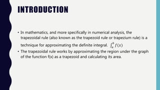 Trapezoidal rule | PPTX