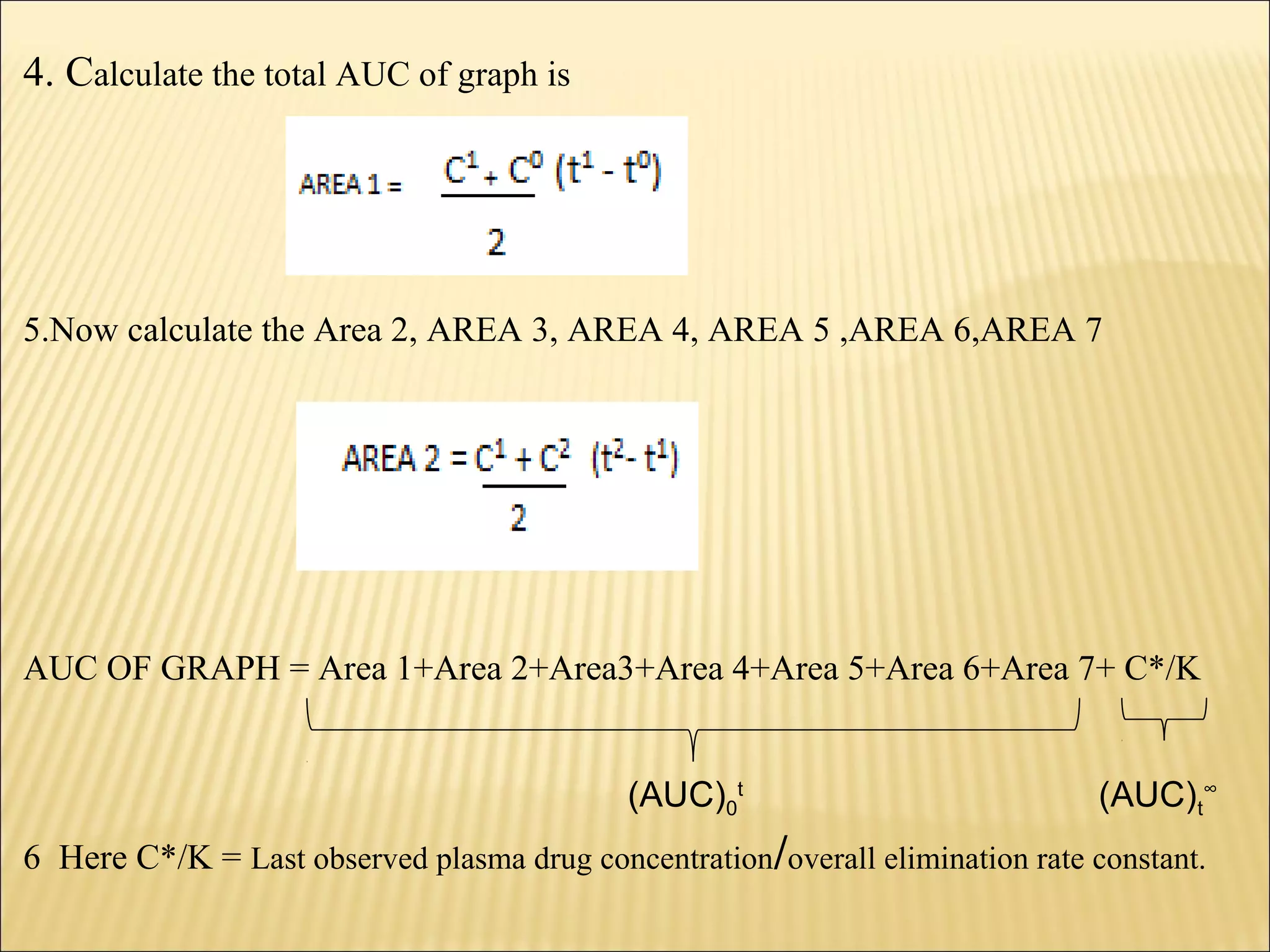 Trapezoid method and bioavailability | PPT