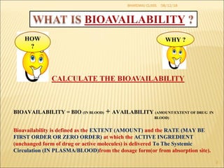 Trapezoid method and bioavailability | PPT