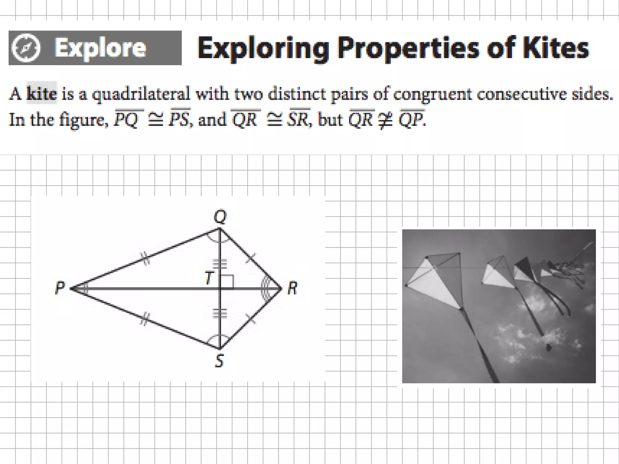 9.5 Properties and conditions for Kites and Trapezoids | PPT