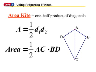 Properties of Parallelogram: Trapezoid and Kites | PPT