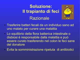 Il Trapianto di feci | ODP