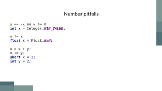 It's a trap - java pitfalls | PPT