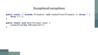 It's a trap - java pitfalls | PPT
