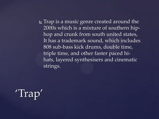 Research of Trap Music | PPT