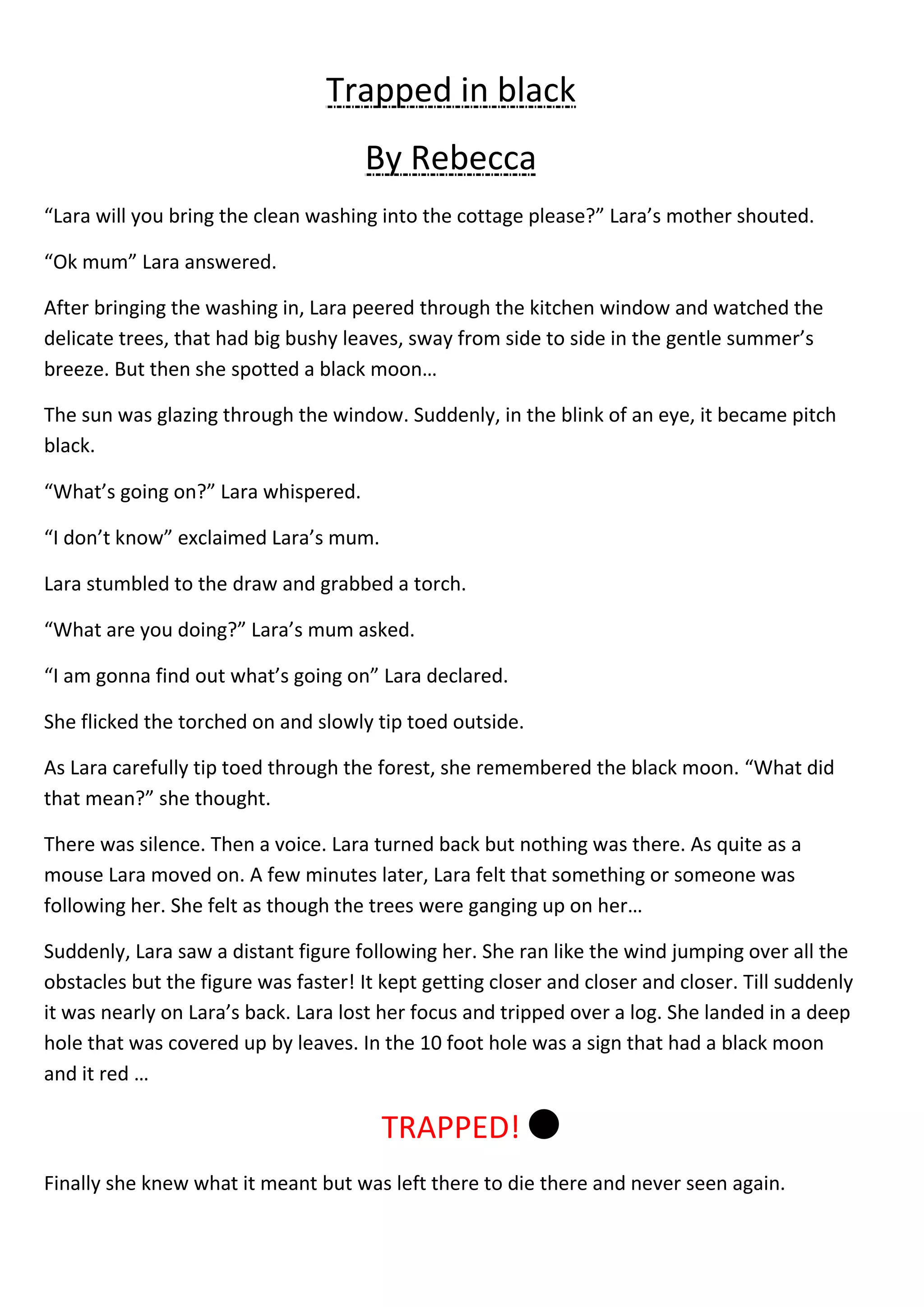 Trapped in black | PDF