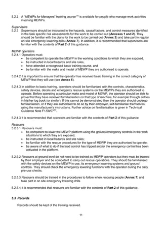 Trapping and Crushing in MEWPS - Guidance from Strategic Forum Plant ...