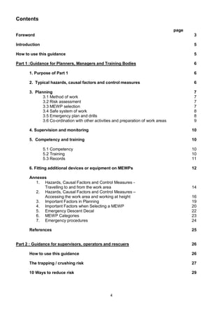 Trapping and Crushing in MEWPS - Guidance from Strategic Forum Plant ...