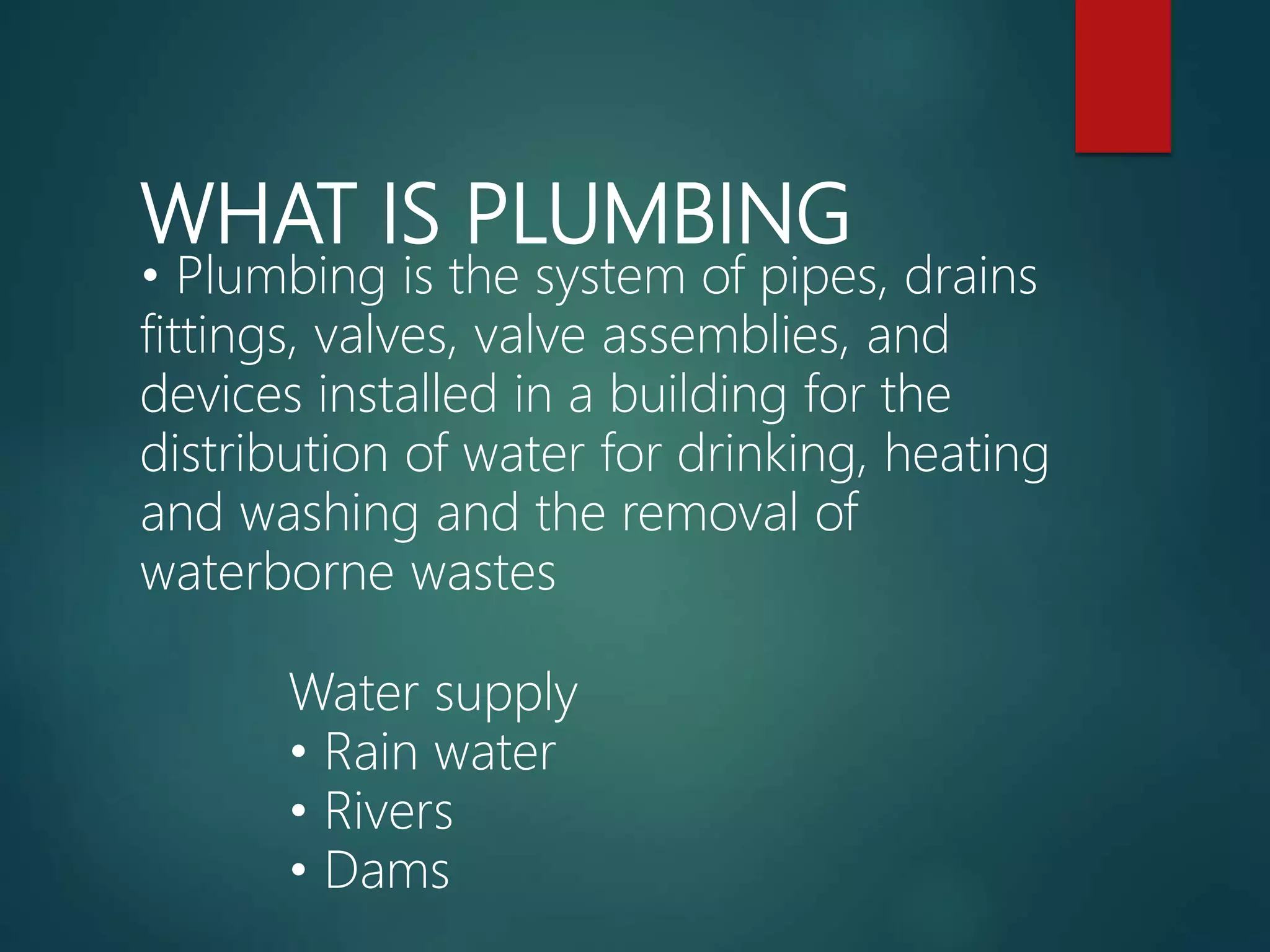 TRAPS AND ITS TYPES USED IN A BUILDING | PPTX