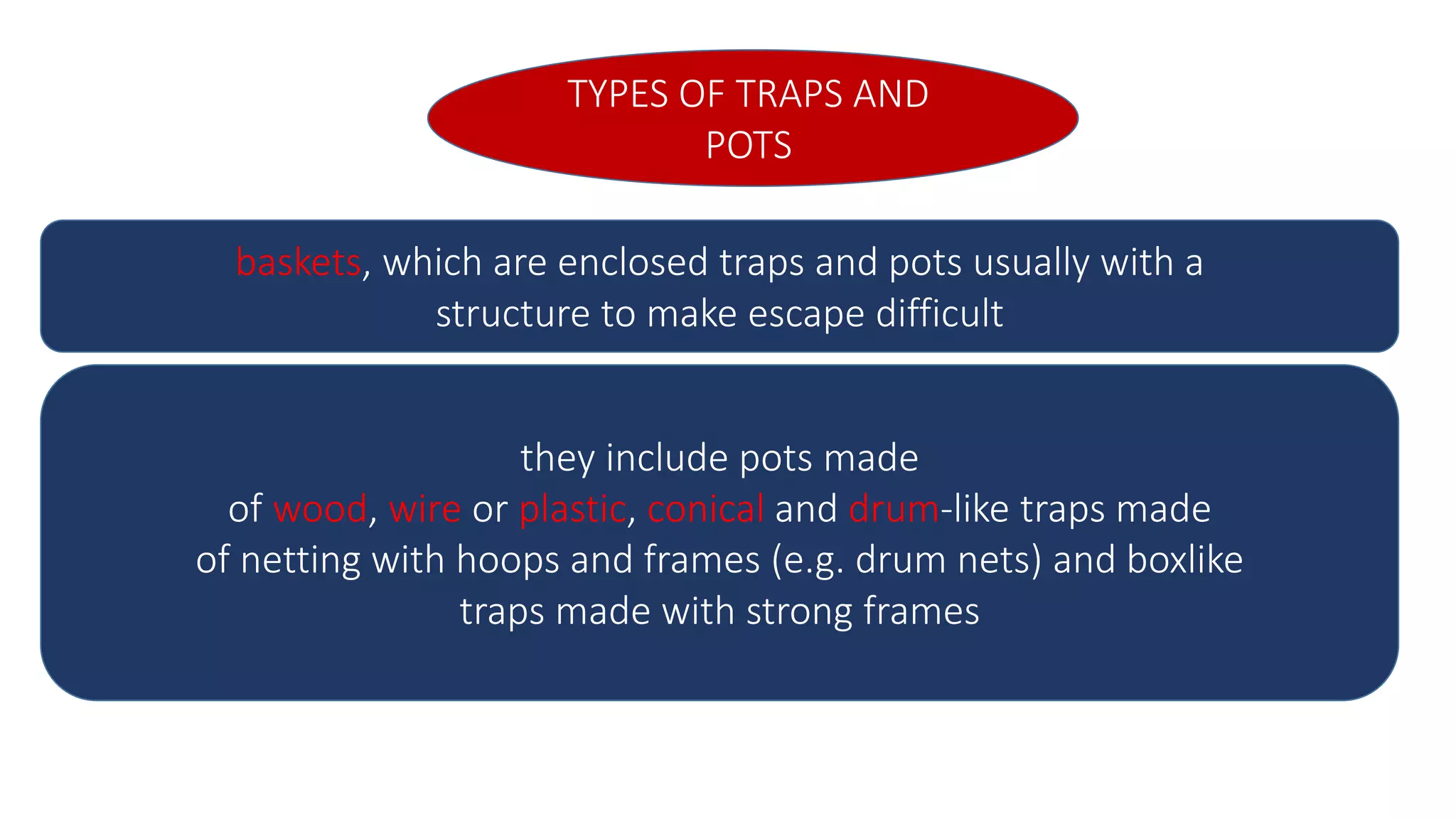 Traps & pots | PPTX