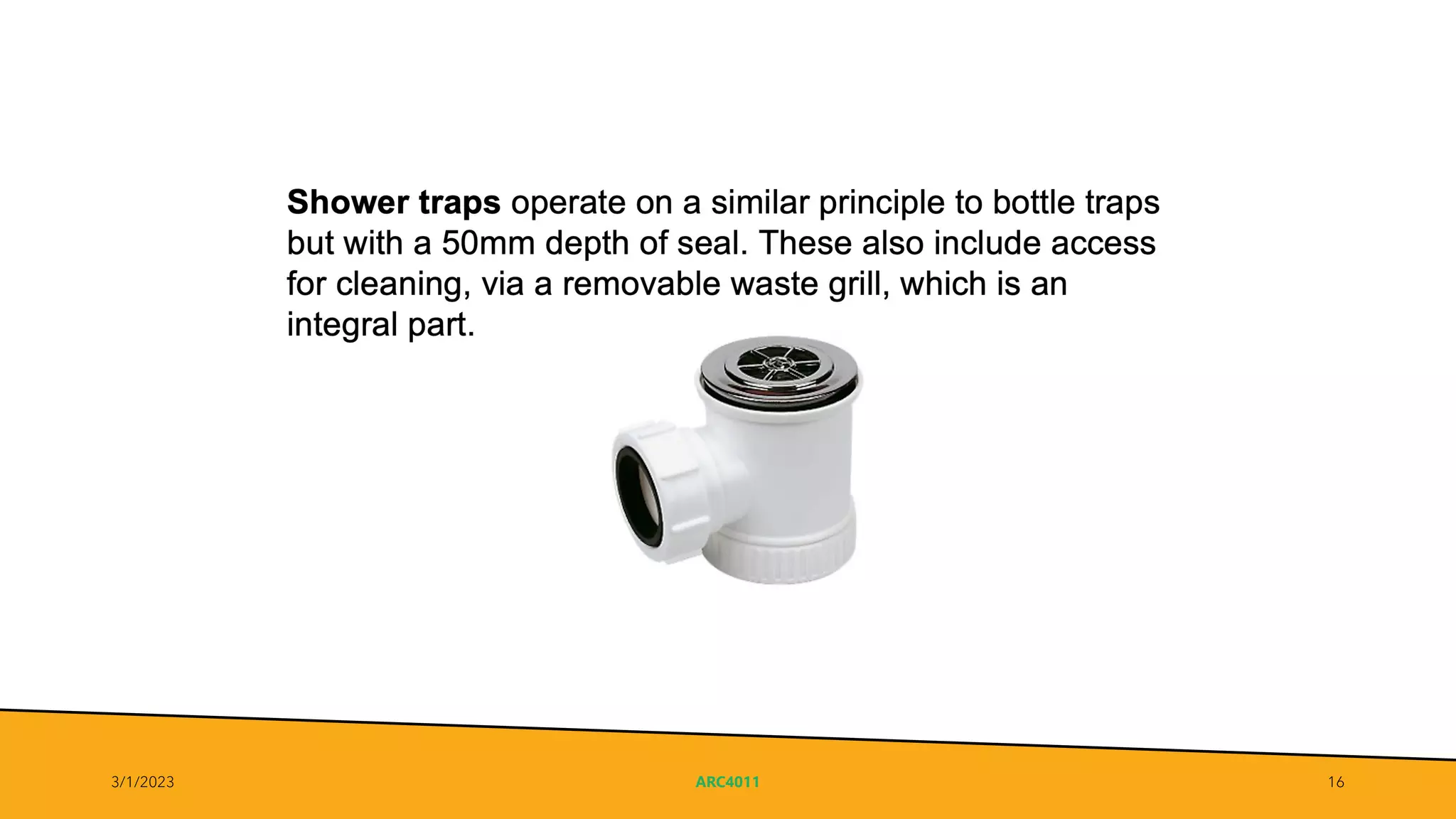 traps and importance of ventilation in buildings | PDF