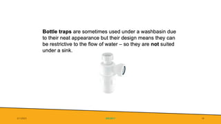 traps and importance of ventilation in buildings | PDF