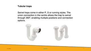 traps and importance of ventilation in buildings | PDF
